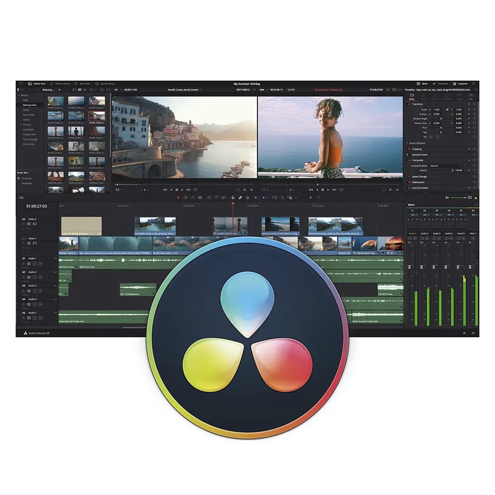 Blackmagic Design DaVinci Resolve Studio (Activation Card) - Zevolusi